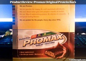 Product Review: Promax Original Protein Bars – Cutty Strength